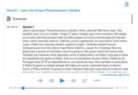 Spanish Reading and Listening Comprehension Course: Level 1 – My Daily ...