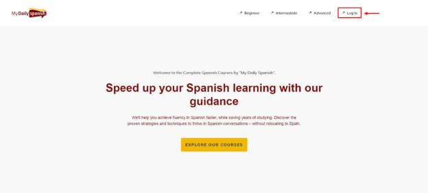Support and Help Center - My Daily Spanish - Courses